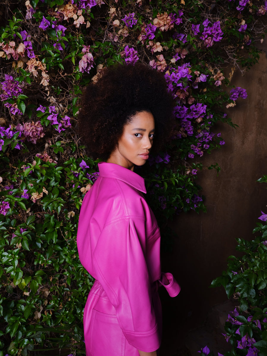 Combishort en cuir Vicky – KATSO CUIR